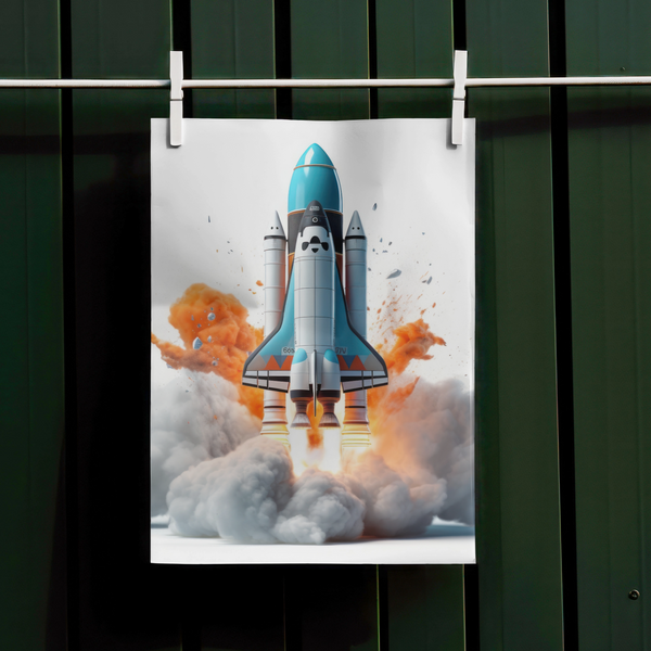 Print on Satin Rocket Poster Paper (190gsm) - PictureFramingStudio