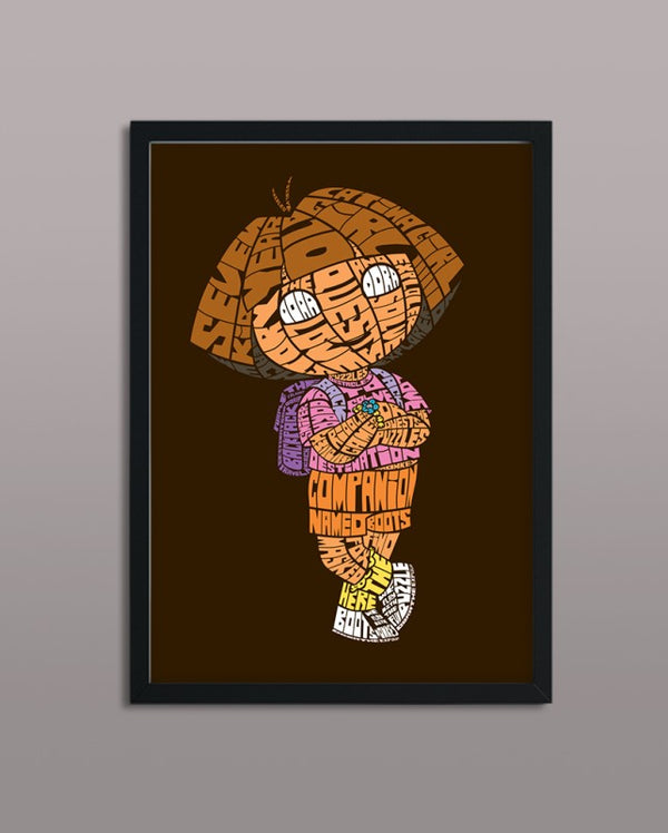Dora The Explorer - PictureFramingStudio