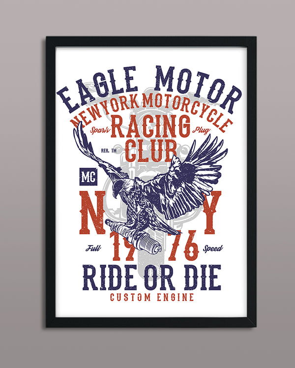 Eagle Motor - PictureFramingStudio